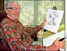 Comic Art & Graffix Gallery Artist Biographies - Charles Schulz